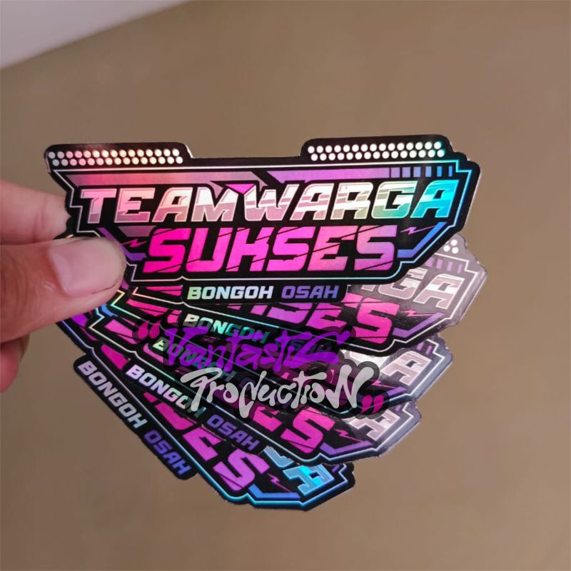 Jual STIKER RACING CUSTOME HOLOGRAM FREE DESAIN | Shopee Indonesia