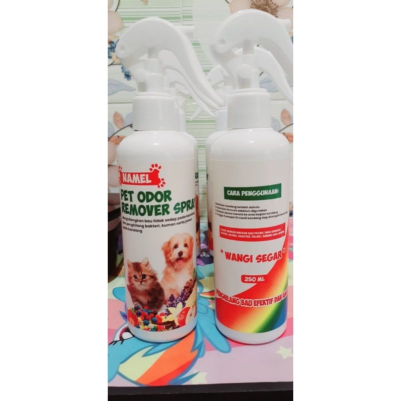 Jual NAMEL PET ODOR REMOVER SPRAY PENGHILANG BAU PESING DAN BEKAS ...