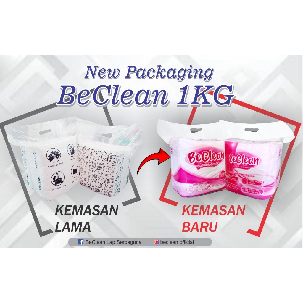 Jual Promo!! TISU DAPUR 1KG Tisu serbaguna 1000gr tisu kompor Beclean ...