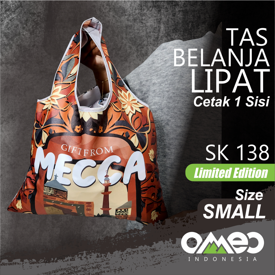 Jual OMEO Tas Belanja Lipat Oleh Oleh Haji Umroh Size Small SK 138 | Shopee Indonesia