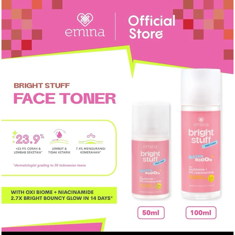 Jual EMINA FACE TONER (kemasan baru) | Shopee Indonesia
