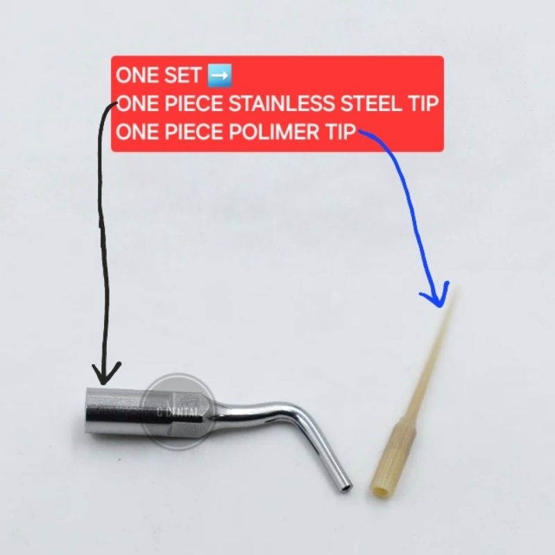 Jual Endo Tip Scaler Irrigation Root Canal Irigasi Saluran Akar Gigi ...