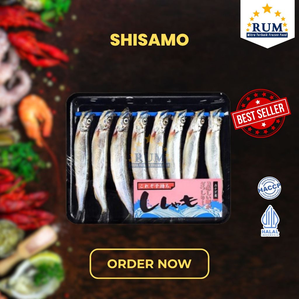 Jual Ikan Shisamo /Ikan Cipung/Ikan Capelin/Ikan Shisamo Bergizi ...
