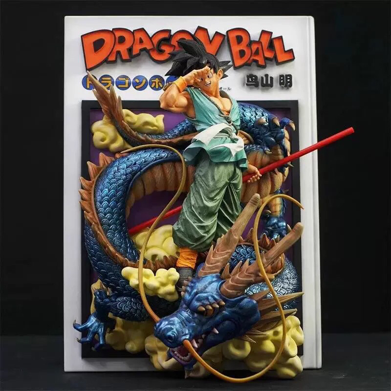 Jual Dragon Ball Goku Shenron JacksDo Studio action Figure | Shopee ...