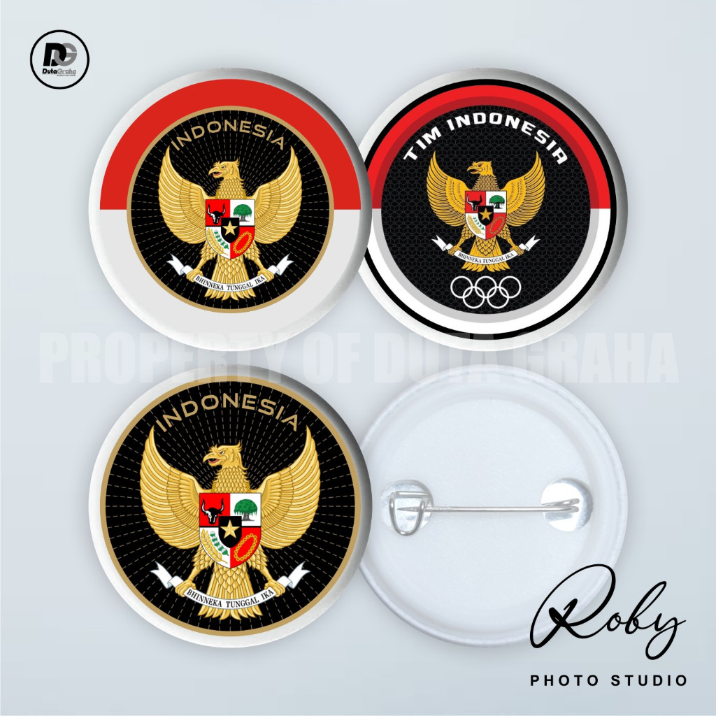 Jual [PIN PRESS] TIMNAS INDONESIA Pin Bros Aksesoris Souvenir GARUDA ...