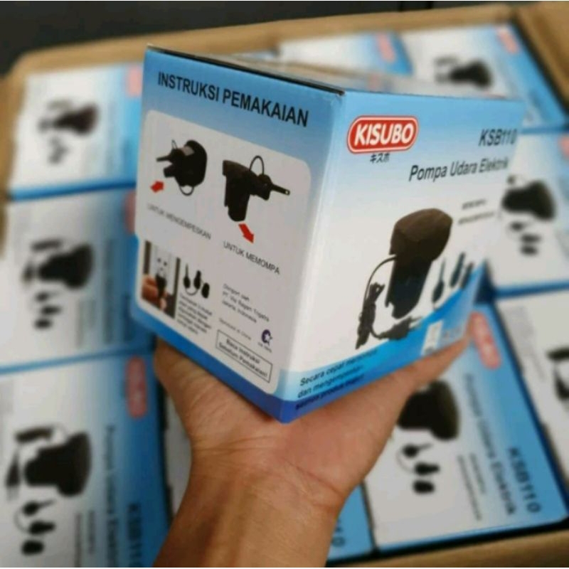 Jual Pompa Tiup Angin Electrik Listrik Kisubo KSB110 Electric Air Pump | Shopee Indonesia