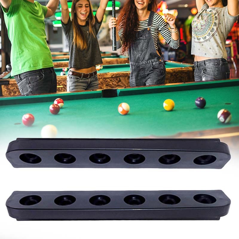 Jual Tempat Stick Billiard Wall Cue Rack 6 Lubang Plastik Rak Stik ...
