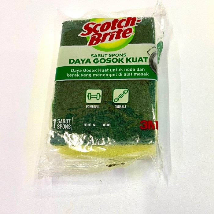 Jual Scotch Brite 3M Spon T33 Spons Sponge Cuci Piring | Shopee Indonesia
