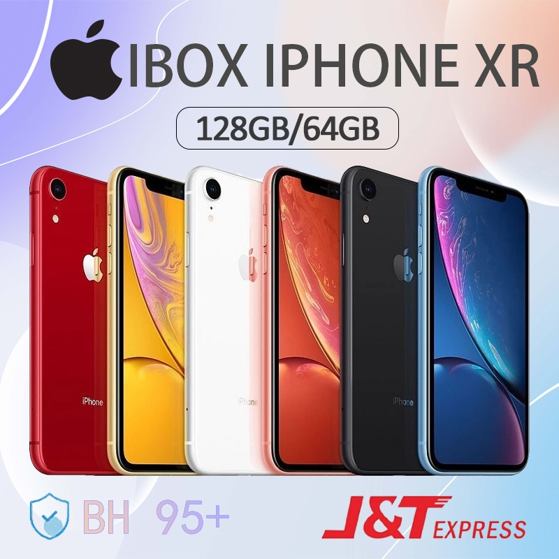 Jual IBOX SECOND IPHONE XR 128GB/64GB FULLSET MULUS SECOND GOOD CONDITIONS BH 95+ | Shopee Indonesia