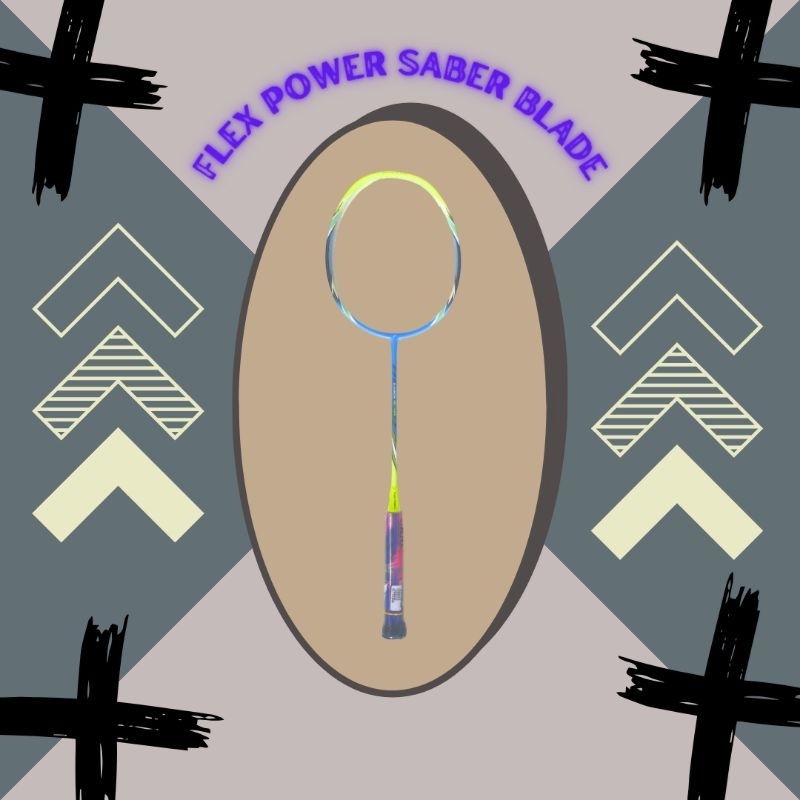 Jual RAKET BADMINTON FLEX POWER SABER BLADE | Shopee Indonesia