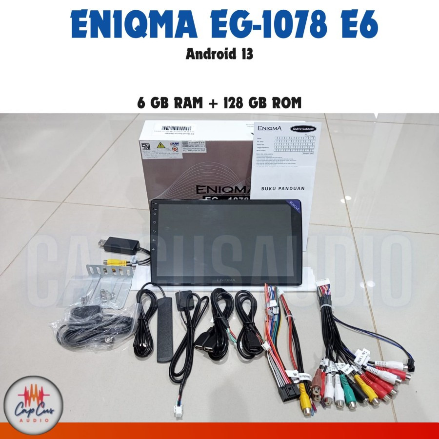 Jual HEAD UNIT ANDROID 9 10 INCH ENIGMA EG 1078 E6 QLED RAM 6/128GB ...