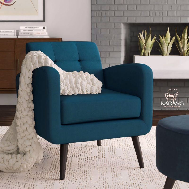 Jual Kursi Sofa Single Caleena Rangka Kayu Jati - Karang Furniture ...