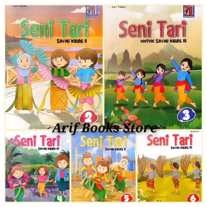 Jual BUKU SENI TARI SD/MI KELAS 2, 3, 4, 5, dan 6. PENERBIT QUADRA | Shopee Indonesia