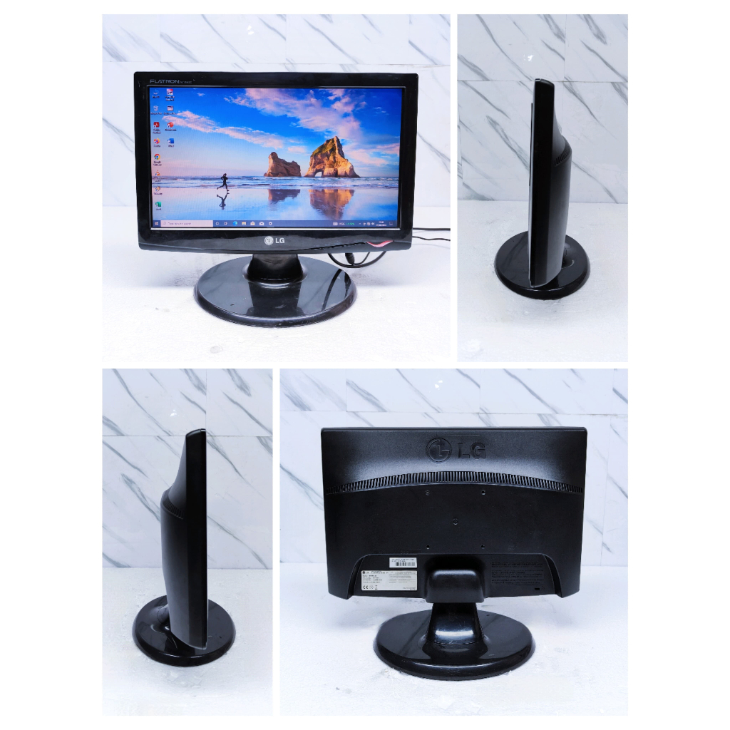 Jual PROMO Monitor LCD LG FLATRON W1643S 16inch Wide Second Bergaransi ...