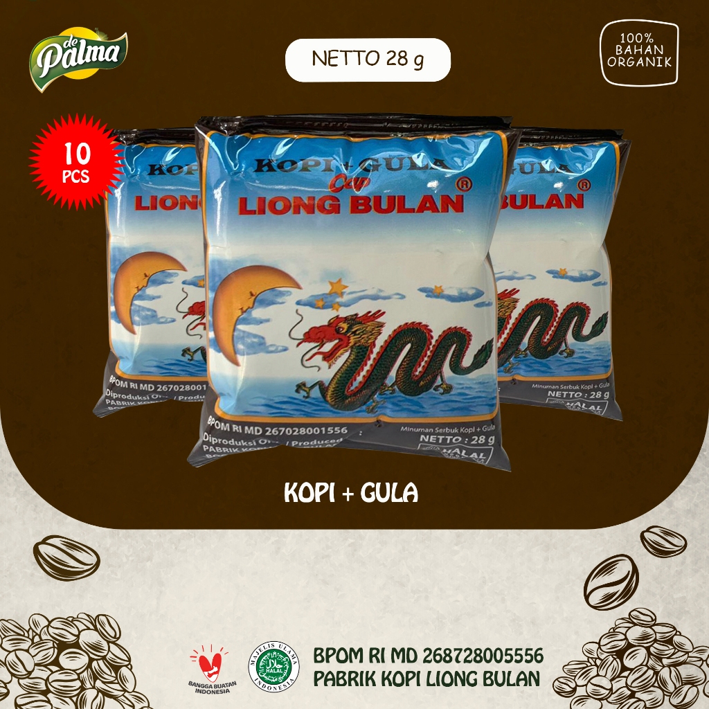 Jual KOPI LIONG / KOPI LIONG BULAN PLUS GULA / KOPI BOGOR - 28 GRAM #20 ...