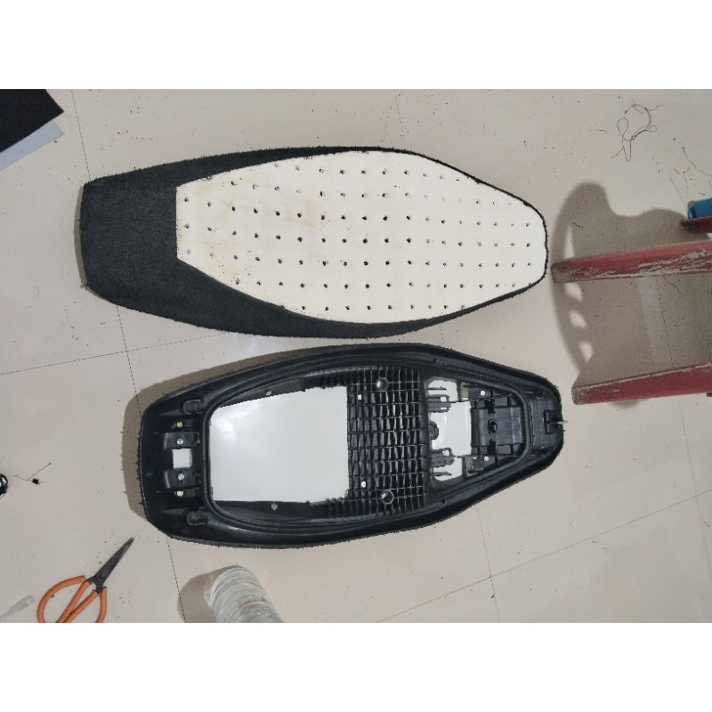 Jual jok adv 150/160cc busa latek bugkus mb tech satu set | Shopee ...