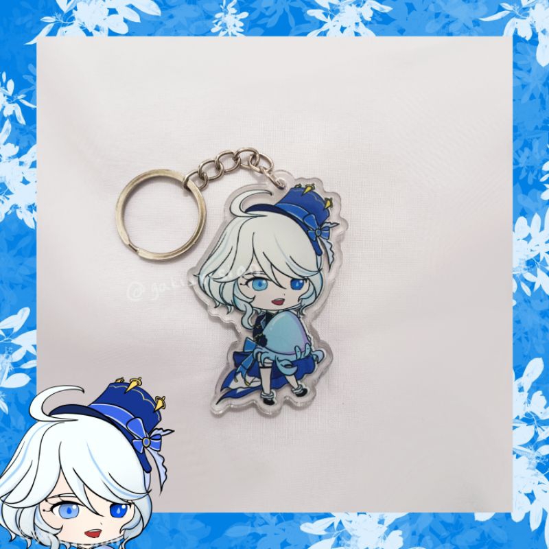 Jual Gantungan Kunci Acrylic Genshin Impact Furina | Shopee Indonesia