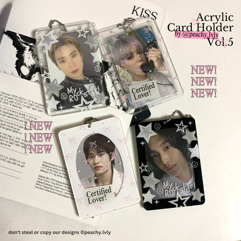 Jual [ Ready Stock ] Acrylic Photocard Holder / PC Holder by peachy ...