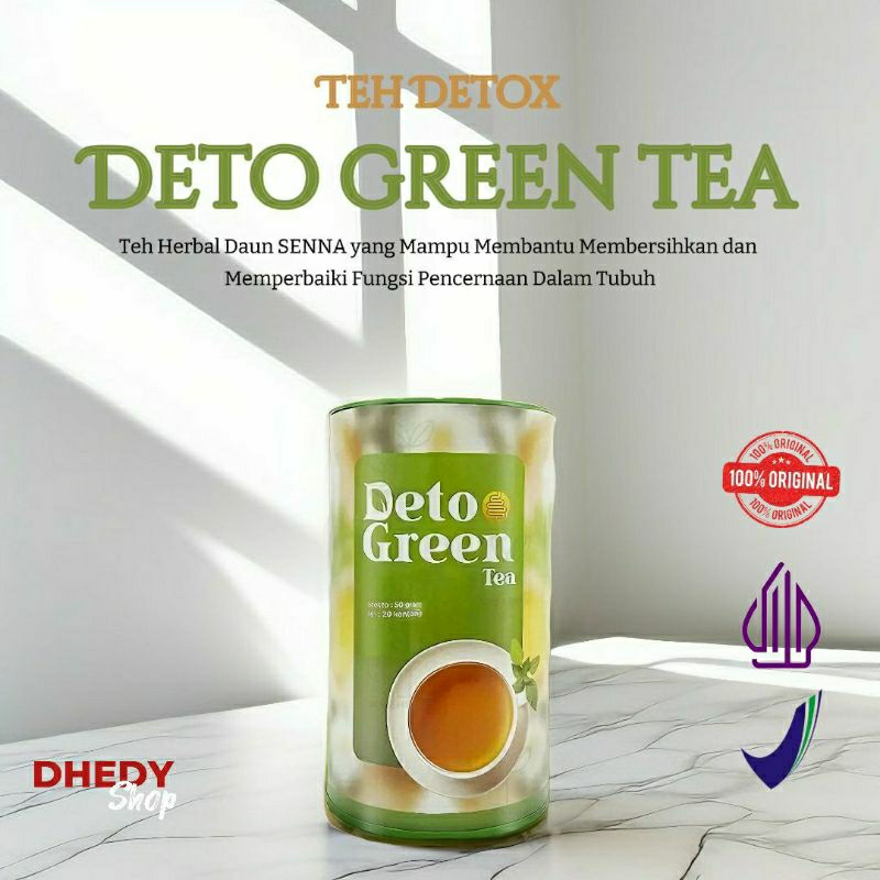 Jual DETO GREEN TEH DIET & DETOKS SISTEM PENCERNAAN ISI 20 KANTONG ...
