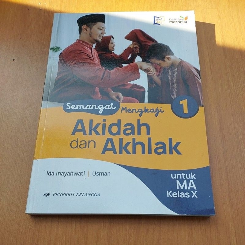 Jual Semangat Mengkaji Akidah dan akhlak untuk MA kelas X kurikulum merdeka original | Shopee ...