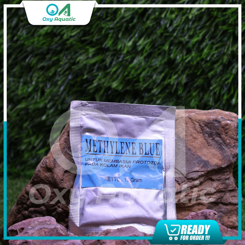 Jual methylene blue/methylene blue bubuk /100gram/obat biru ikan/obat ...