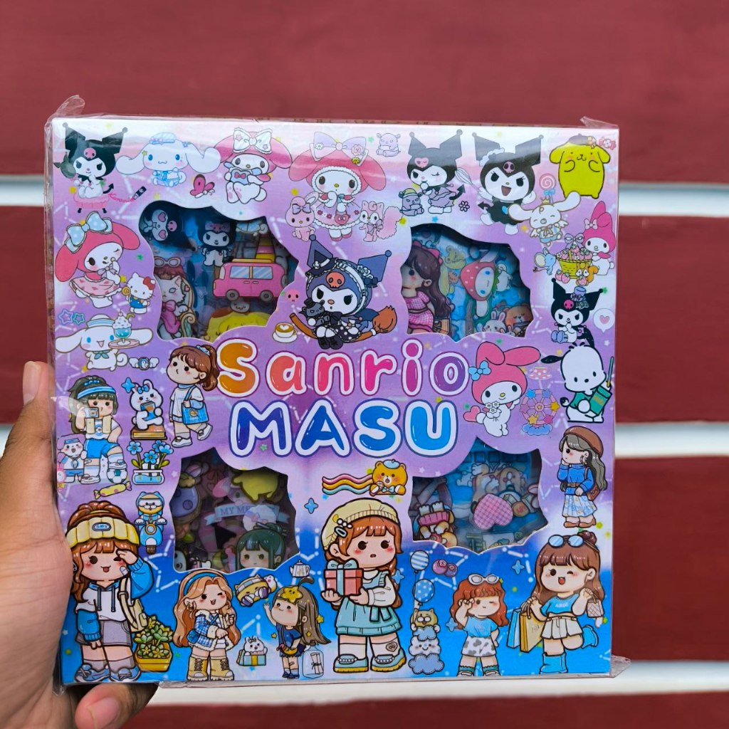 Jual stiker Lotso Cinnamoroll Sanrio Momo isi 100 Pcs Aesthetic Waterproof Sticker | Shopee ...