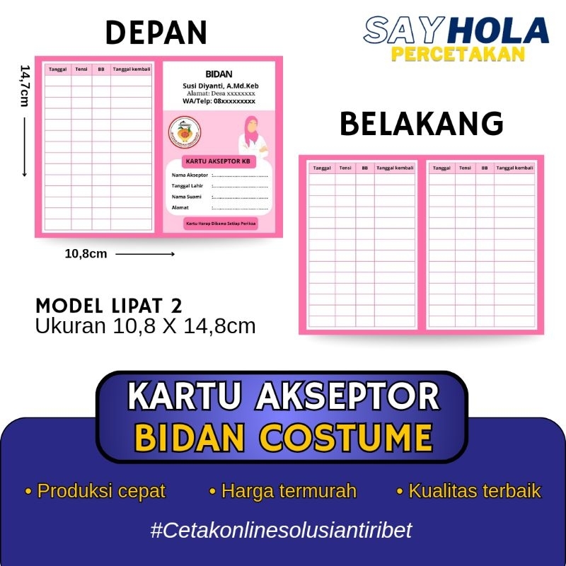 Jual KARTU KB MURAH / KARTU KB / BUKU KB / KB | Shopee Indonesia