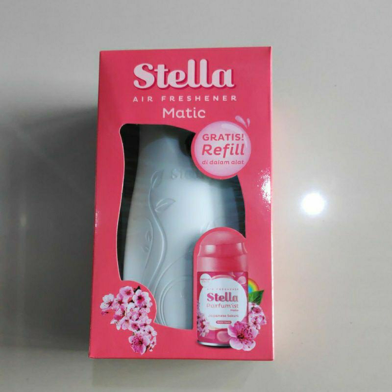 Jual Stella Matic Box Set ( Alat + Refil + 2 Batrai) Air Freshener ...