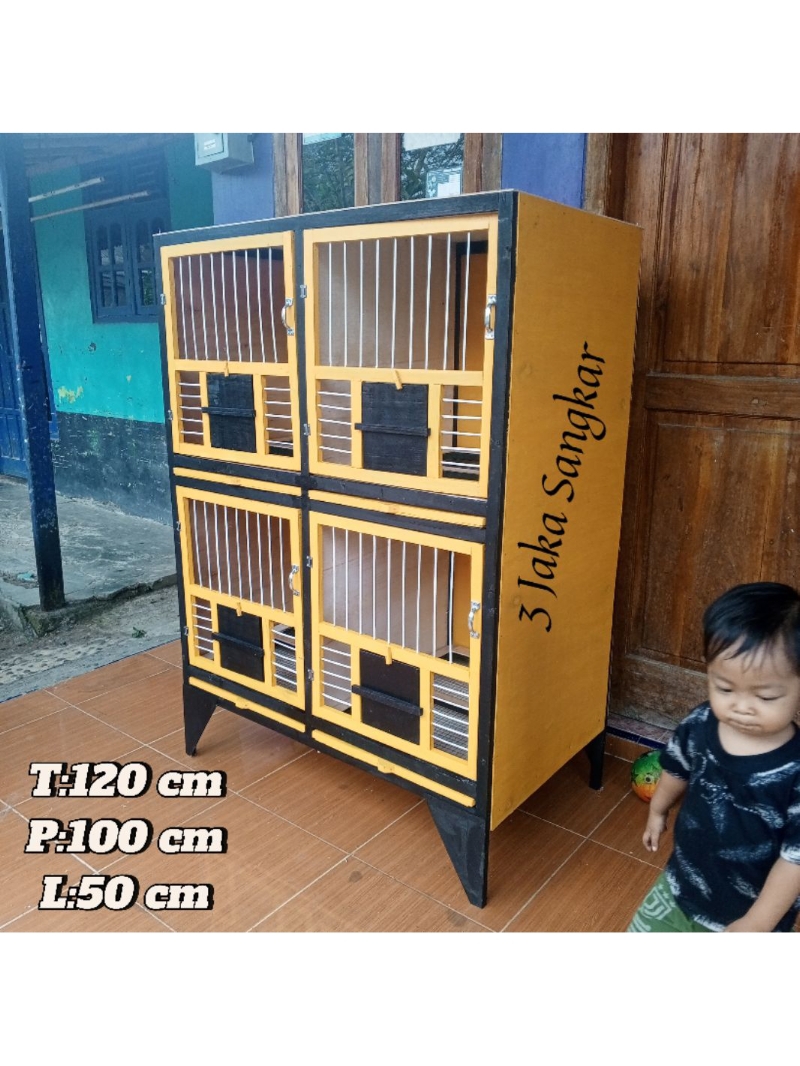 Jual KANDANG MACAN BURUNG MERPATI (T:120cm L:50cm P:100cm) (Bisa ...