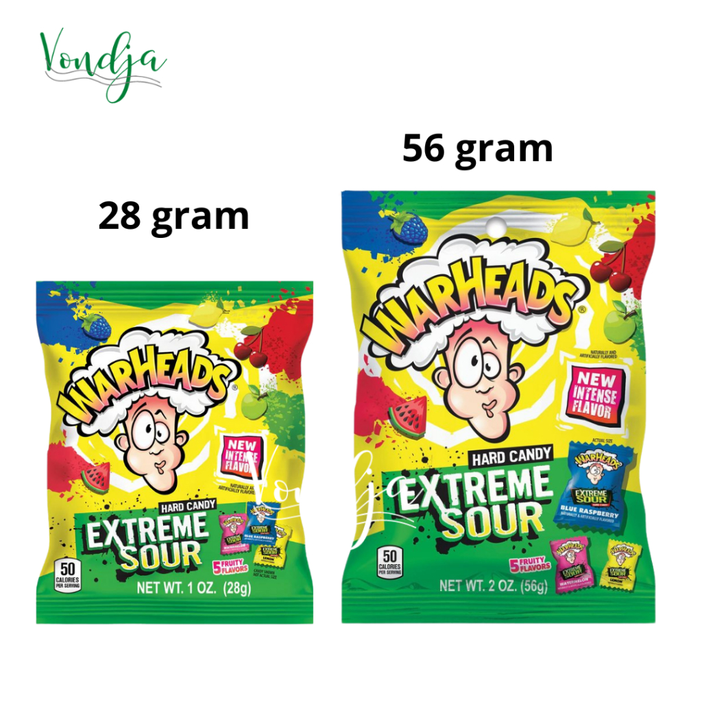 Jual Permen Import Warheads Extreme Sour Hard Candy | Shopee Indonesia