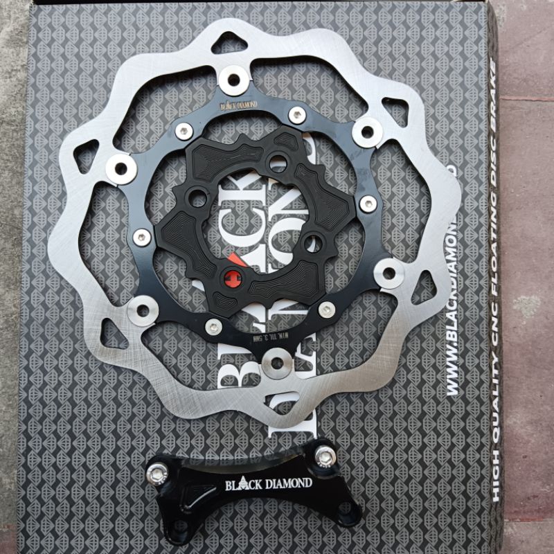 Jual Disc Brake/Piringan Cakram Depan delkevic/black diamond Original 260mm Beat Vario old ...