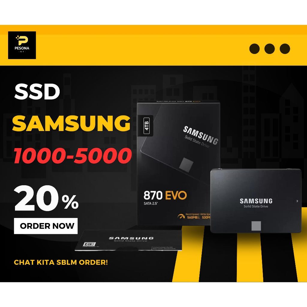 Jual SSD SAMSUNG 1TB BIG INTERNAL MEMORY | Shopee Indonesia