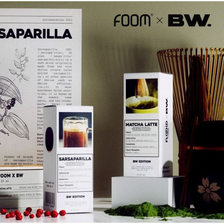 Jual FOOM BW EDITION SALTNIC 30ML Authentic Salt Nic by FOOM X BOY ...