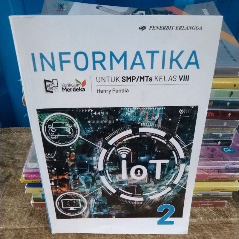 Jual buku informatika untuk SMP/Mts kelas VIII/8/2 kurikulum merdeka | Shopee Indonesia