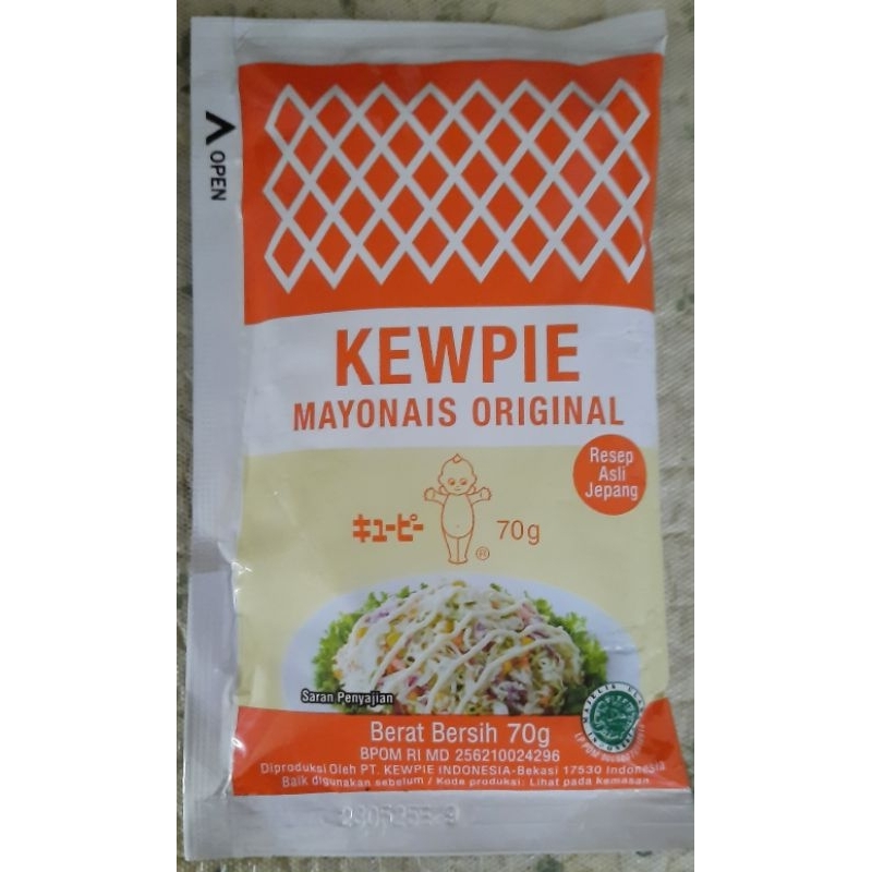 Jual KEWPIE Mayonais Original 70gr Original Mayo Jepang Sachet PROMO! | Shopee Indonesia