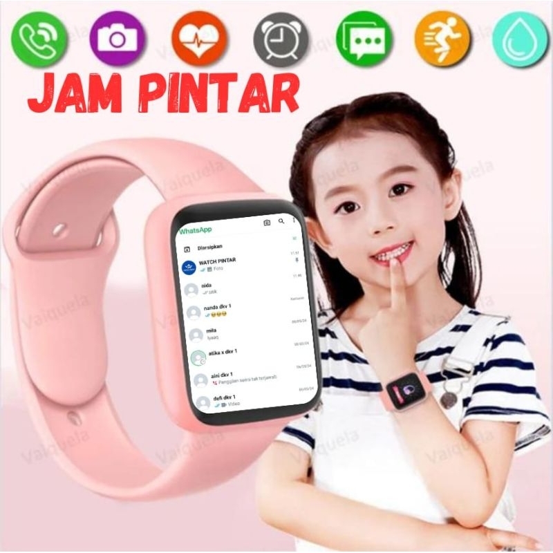 Jual Jam Tangan Pintar Android Smartwatch Terbaru Anak Pria Wanita ...
