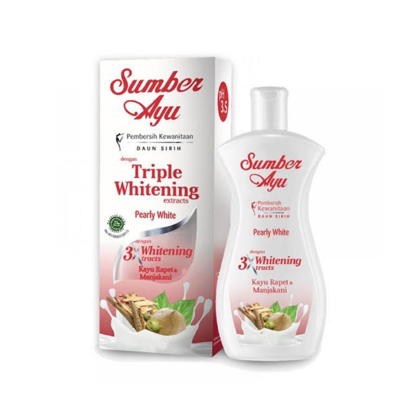 Jual SUMBER AYU TRIPLE WHITENING PEARLY WHITE 50 ML | Shopee Indonesia