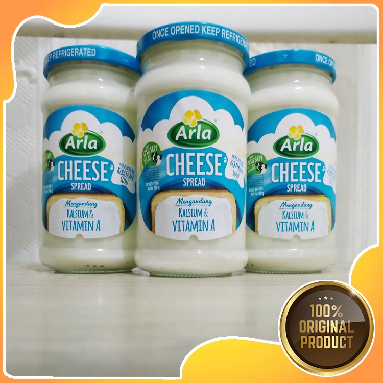 Jual Arla Cheese Spread / Keju Oles 240gr | Shopee Indonesia