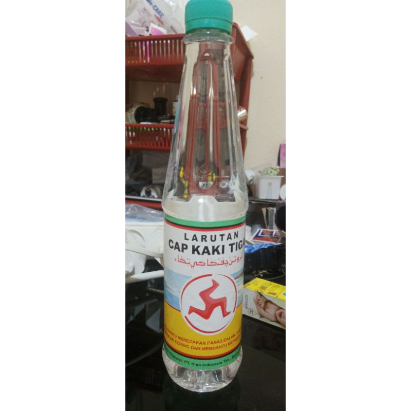 Jual Larutan Penyegar Cap Kaki Tiga Original Botol 500 ml | Shopee Indonesia