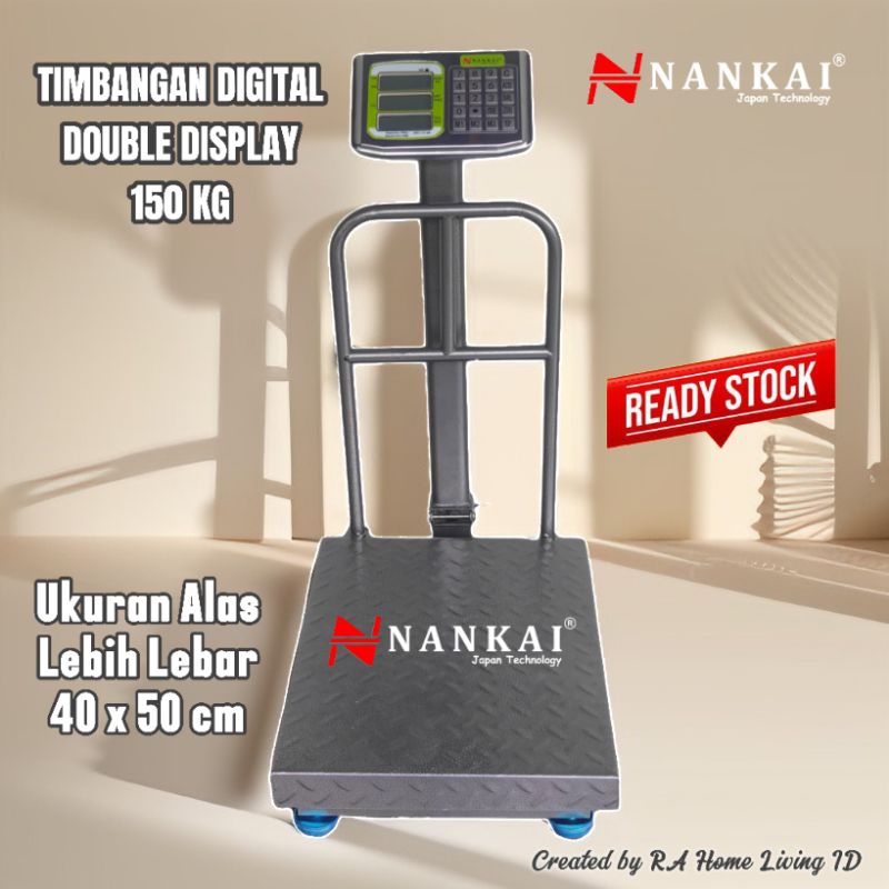 Jual 𝗧𝗜𝗠𝗕𝗔𝗡𝗚𝗔𝗡 𝗗𝗜𝗚𝗜𝗧𝗔𝗟 𝟭𝟱𝟬𝗞𝗚 𝗡𝗔𝗡𝗞𝗔𝗜 𝗗𝗨𝗗𝗨𝗞 𝗗𝗢𝗨𝗕𝗟𝗘 𝗗𝗜𝗦𝗣𝗟𝗔𝗬 𝗔𝗟𝗔𝗦 𝗣𝗟𝗔𝗧 𝗕𝗔𝗝𝗔 𝟰𝟬𝗫𝟱𝟬𝗖𝗠 𝗢𝗥𝗜𝗚𝗜𝗡𝗔𝗟 𝟭𝟱𝟬 𝗞𝗚 ...