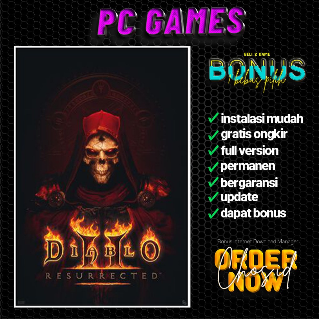 Jual Diablo II Resurrected | Game PC - Laptop | Shopee Indonesia