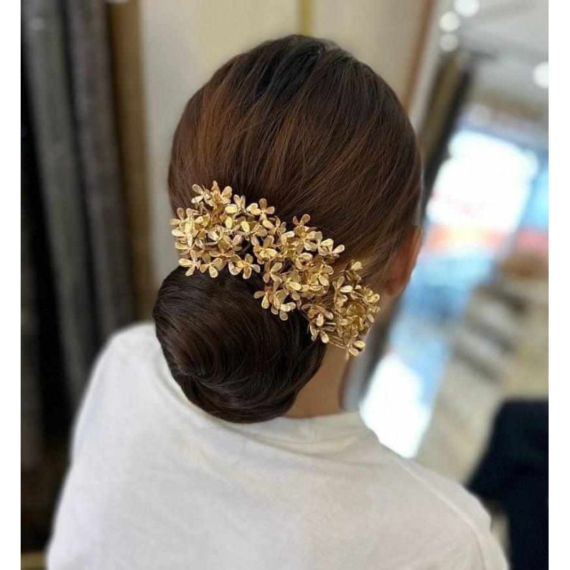 Jual Semanggi Soka | Bunga Sanggul | Hairdo Simpel | Shopee Indonesia