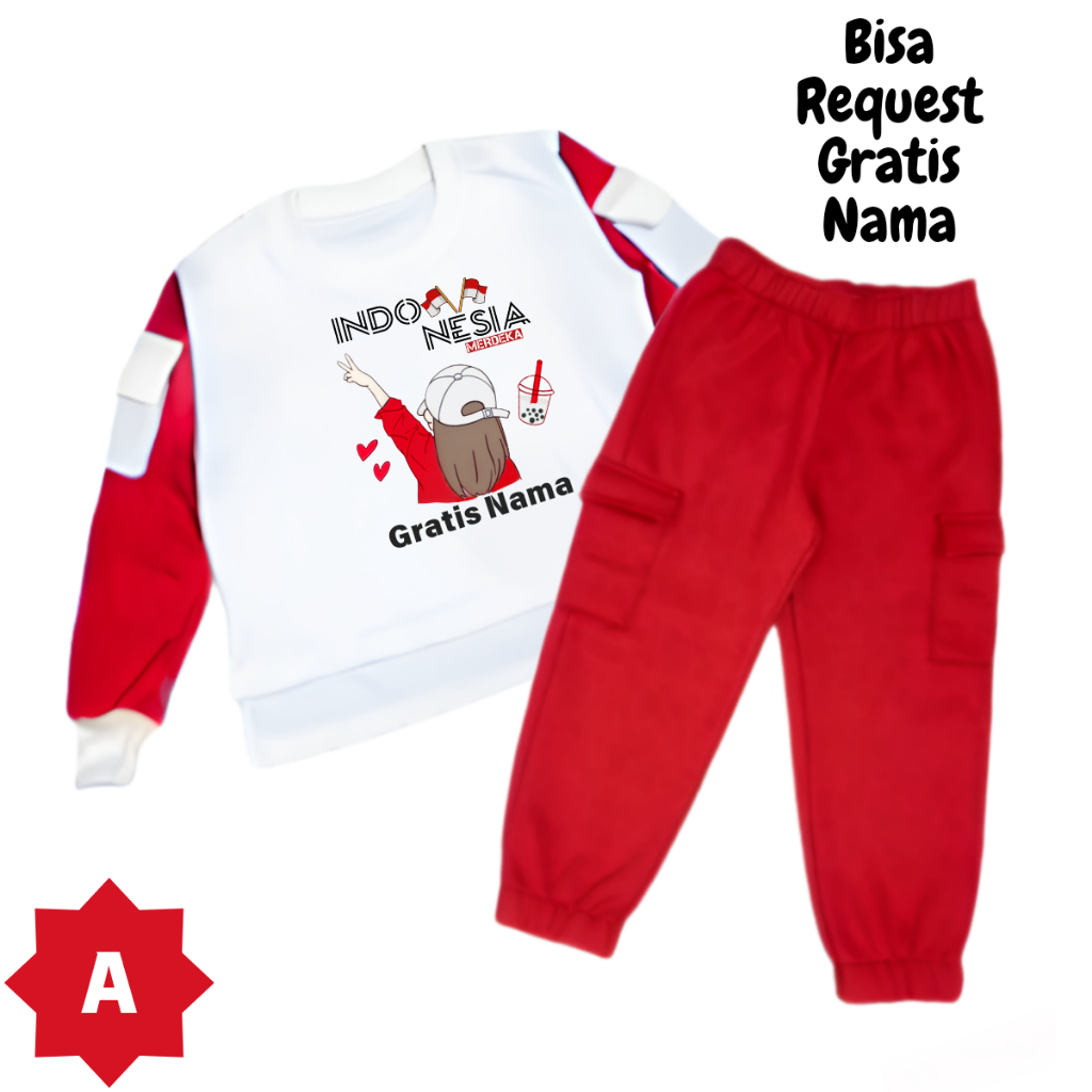 Jual Bj Plus Celama Hut Ri Satelan Kaos Anak2 Umur 2-13 Th Bestseller ...