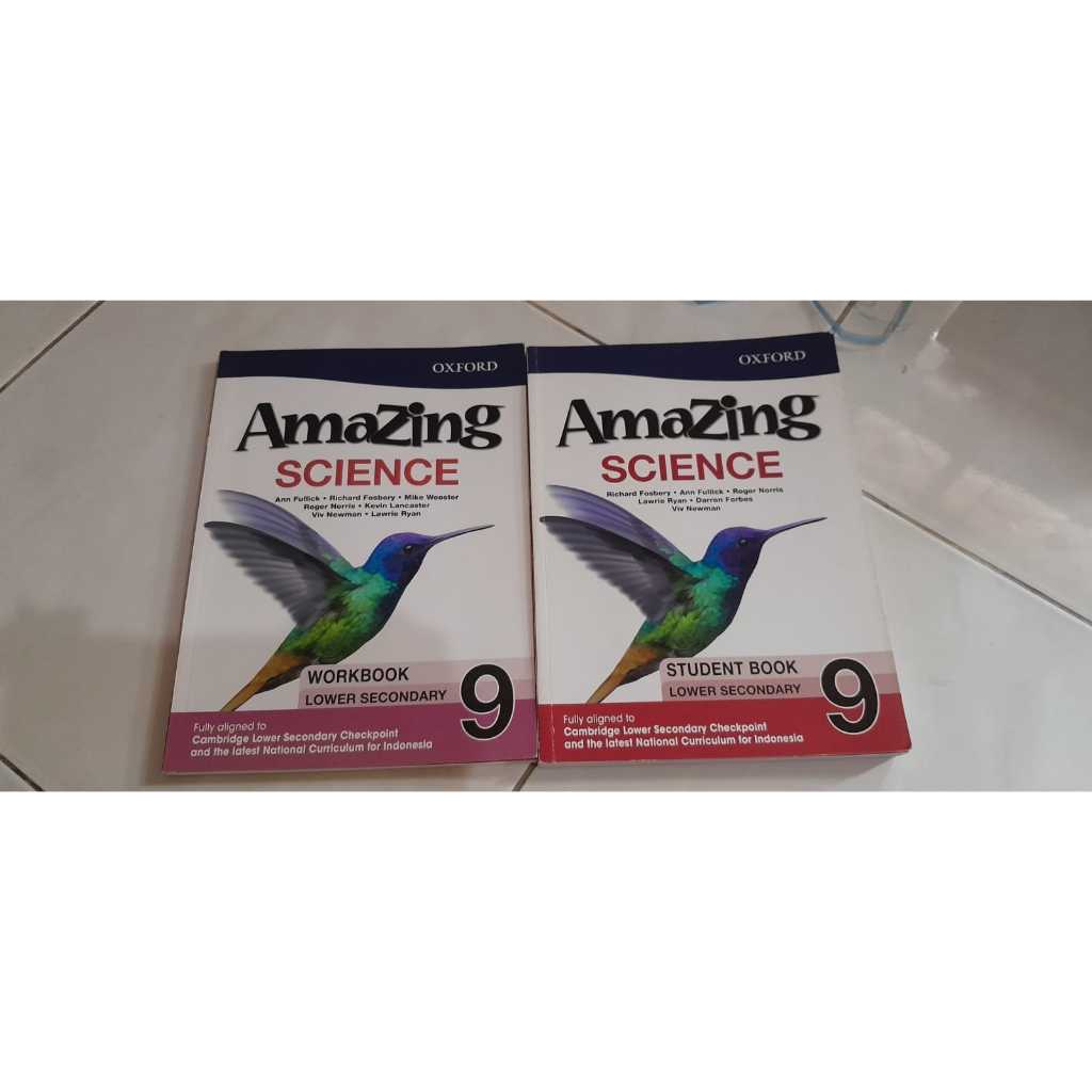 Jual Oxford Amazing Science 9, Student book, Workbook | Shopee Indonesia
