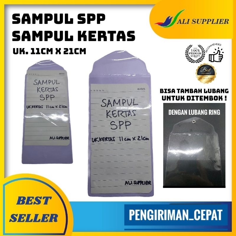 Jual SAMPUL PLASTIK MIKA SPP TEBAL PELINDUNG KERTAS DOKUMEN MURAH 11 ...
