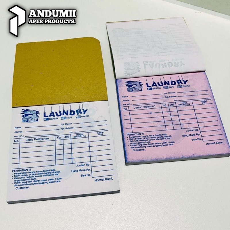Jual Buku Nota Depo Galon / Struk Pembelian Token Listrik / Nota ...