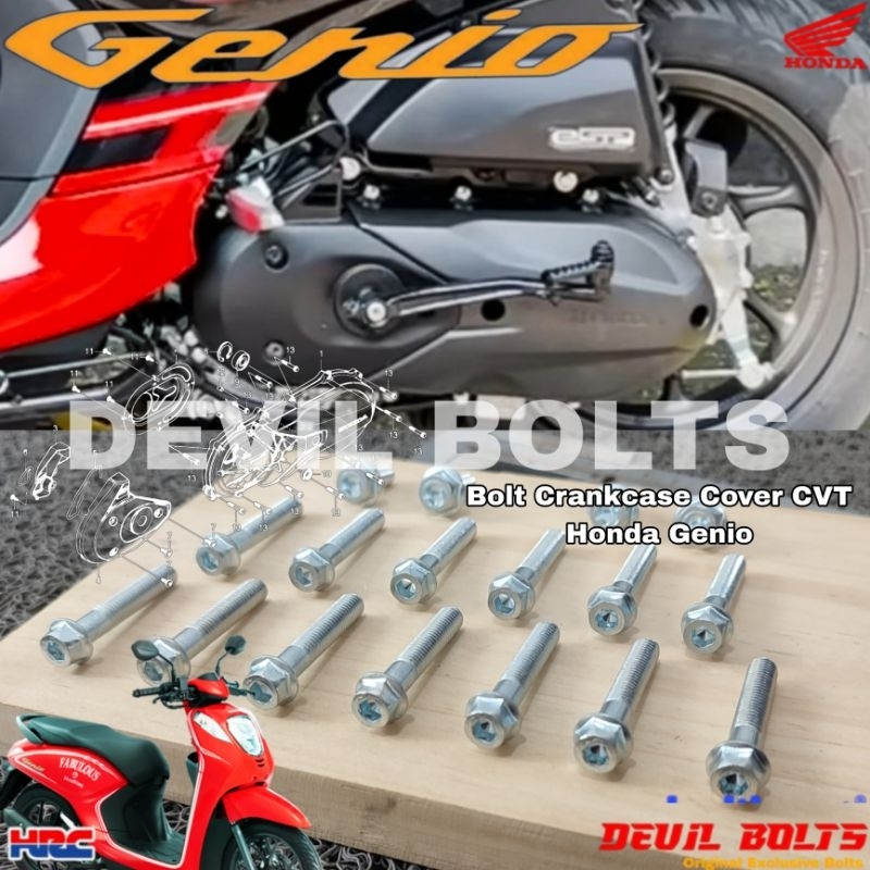 Jual Baut Blok CVT Honda Genio (Mode Dua Kunci) | Shopee Indonesia