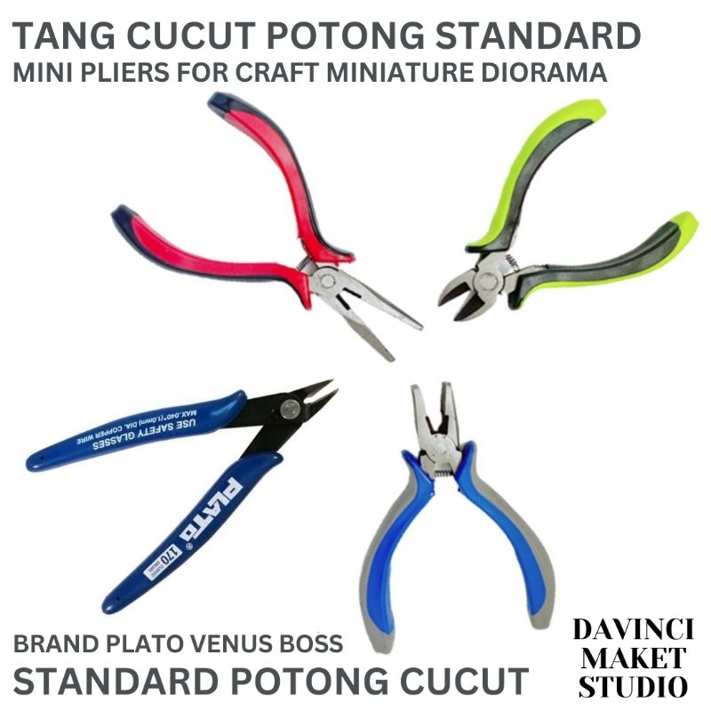 Jual Tang Mini Potong Cucut Standard Plato Pcafc Multifungsi Kecil Alat ...