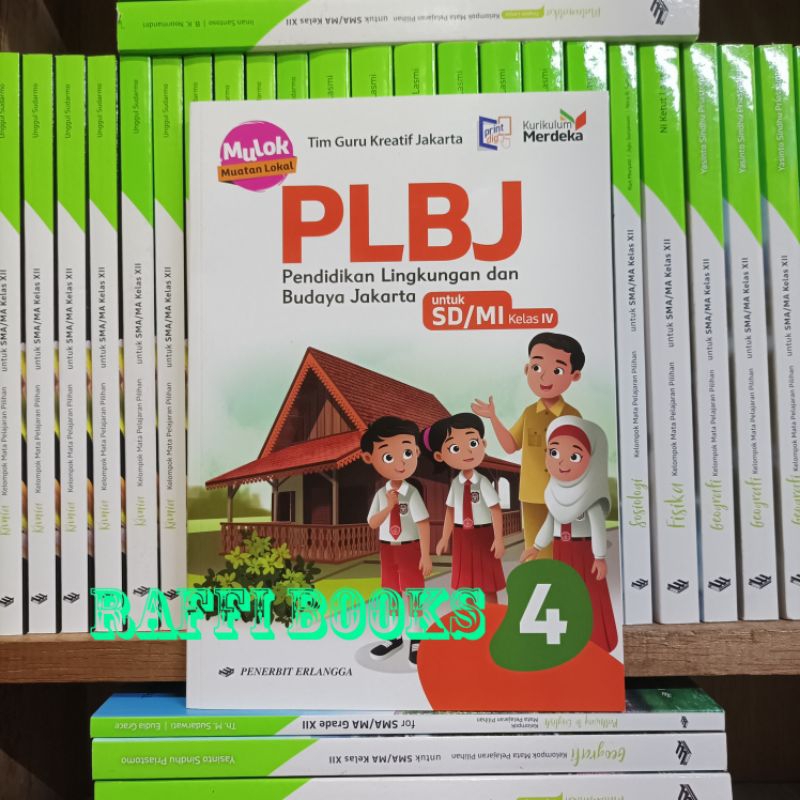 Jual Buku PLBJ Kelas 4 SD/Mi Erlangga Kurikulum Merdeka | Shopee Indonesia