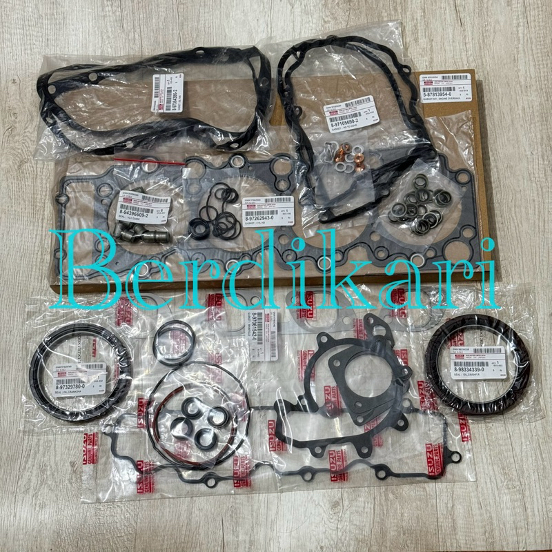 Jual PERPAK PACKING SET GASKET KIT ENGINE ISUZU ELF NKR71 NMR71 JAPAN ...